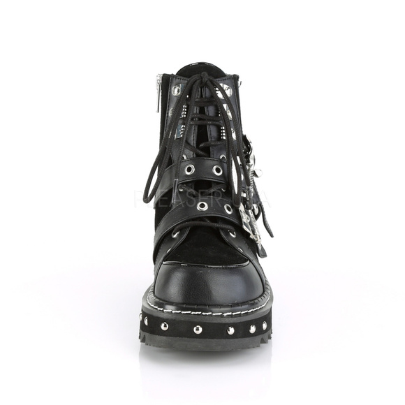 Shoes | Gothic Platform Stud Lace Up Ankle Boots | Poshmark